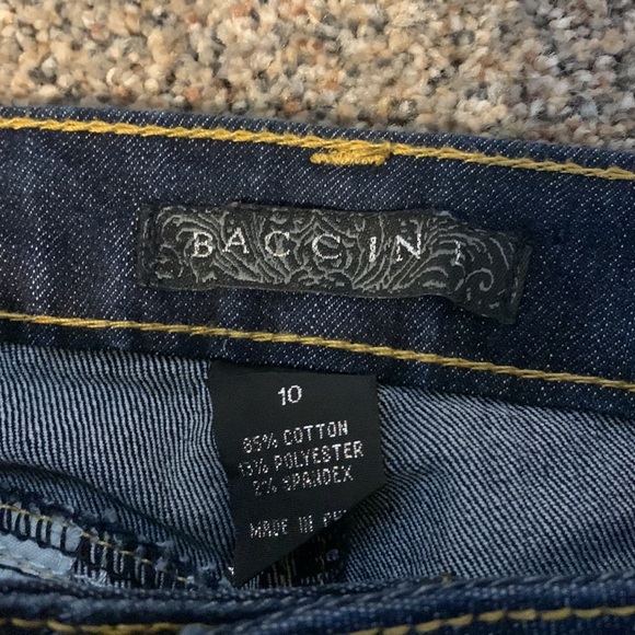 Baccini | Jeans | Baccini Size Womens Dark Jean With Flare Leg | Poshmark